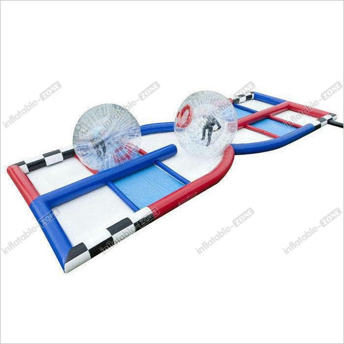 Funny Human Inflatable Bumper Bubble Ball , Inflatable Blow Up Race Tr