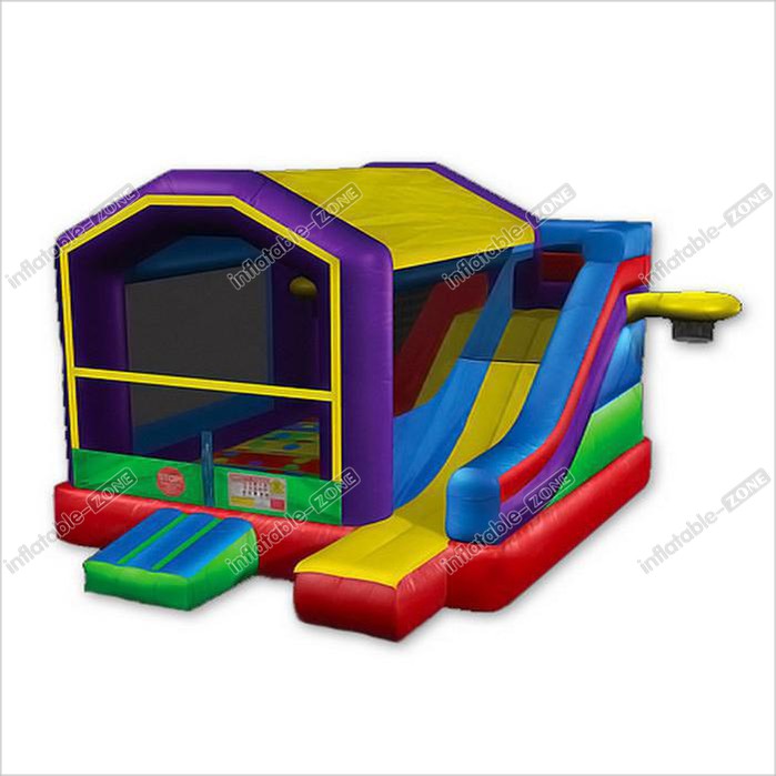 Royal Inflatable Basketball Bounce House , Sports Games Castle Bounce ...