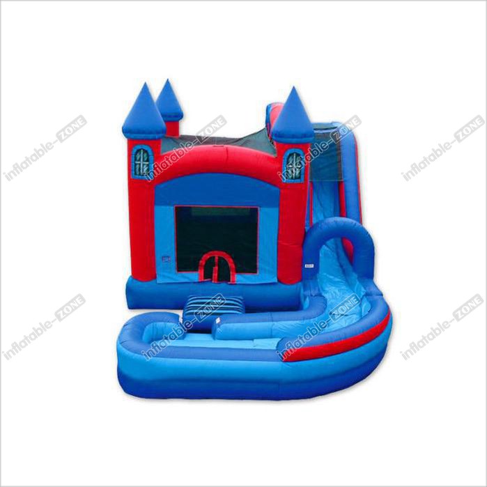Inflatable Castle Combo Bounce House , Blow Up Bounce House 0.55MM PVC ...