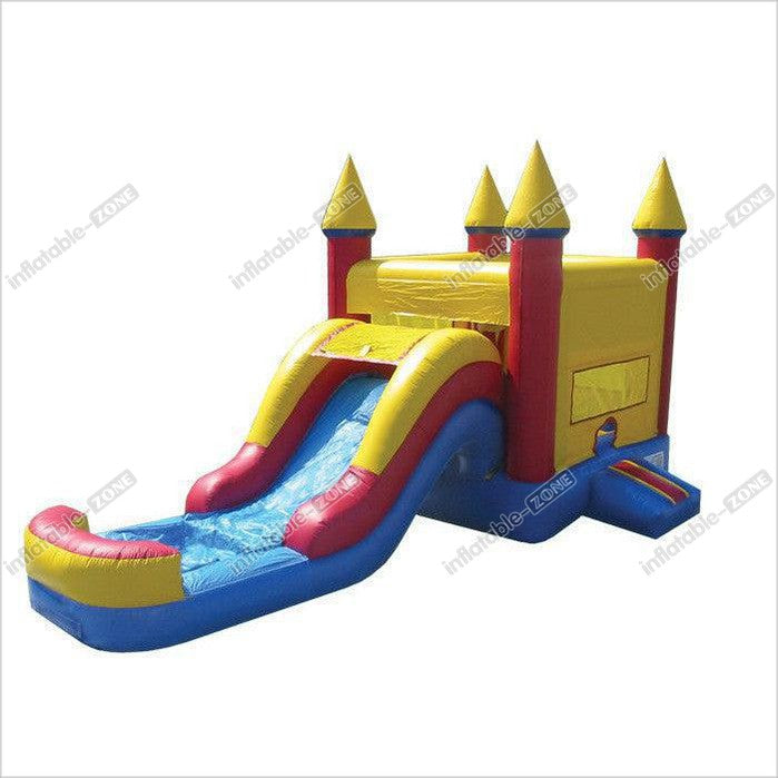 Giant Outdoor Games Inflatable Bouncer Combo Bouncer House With Slide