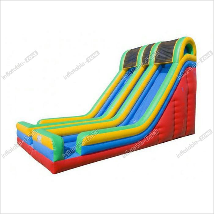 0,55 mm de entretenimiento PVC Gran tobogán inflable para niños OEM ...