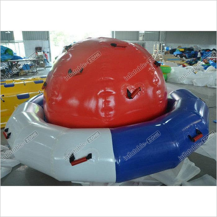 Attractive Blue Inflatable Water Game Spinner Rocker En71 Ce ...