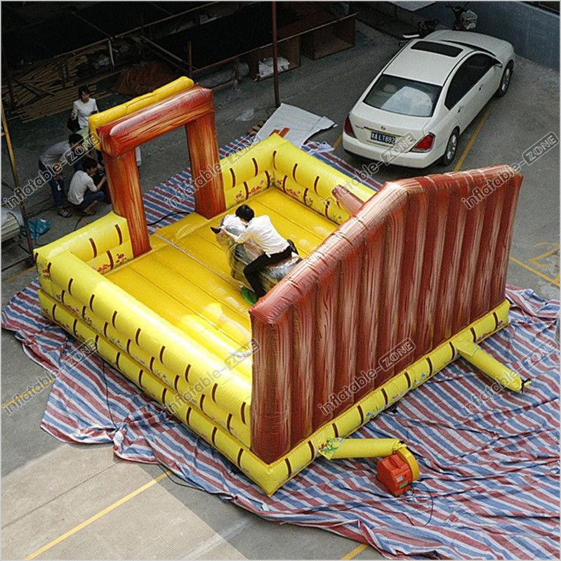 Funny Mini Indoor Inflatable Mechanical Pulling Rodeo Bull PVC For ...