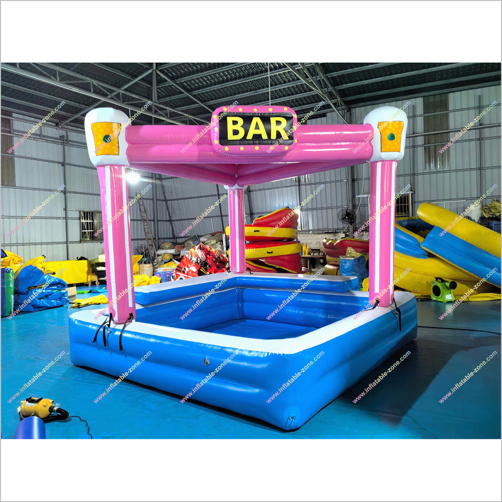 Party Location Inflatable Pool Bar Commercial Event Tent Floating Bar