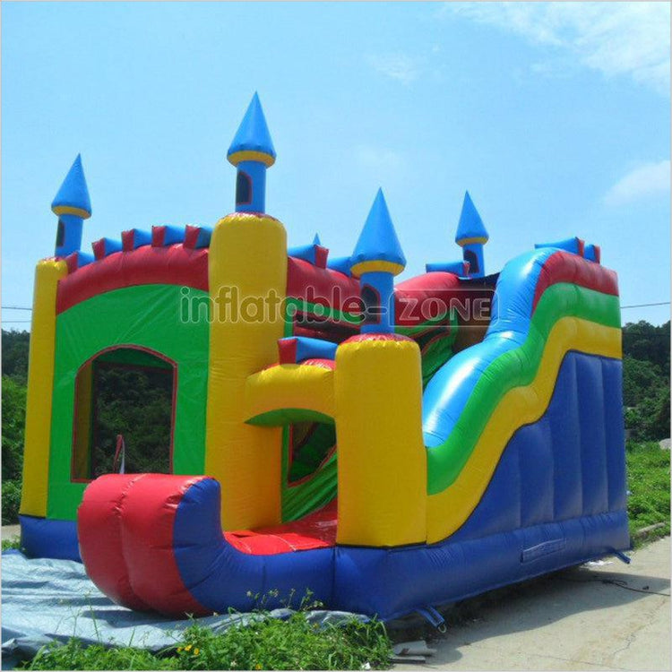 Inflatable Zone: White Bounce House, Inflatable Nightclub, Water Slide