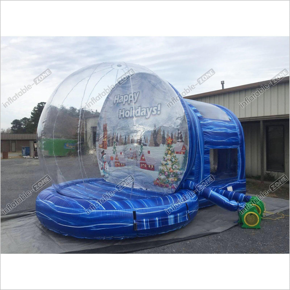 Christmas Inflatable Snow Globe Inflatable Human Snow Globe With Tunne