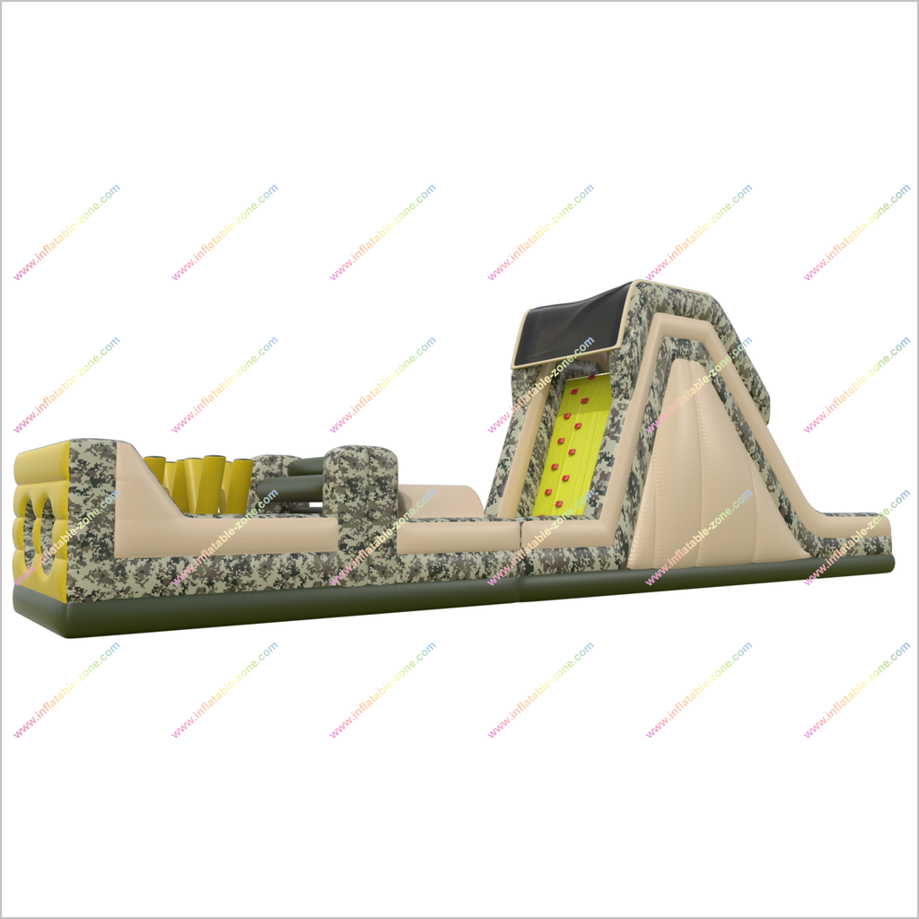 Boot Camp Extreme Challenge Inflatable Obstacle Course Best Backyard ...
