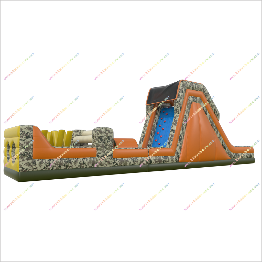 Adult Indoor Obstacle Course Boot Camp Challenge Inflatable Obstacle C