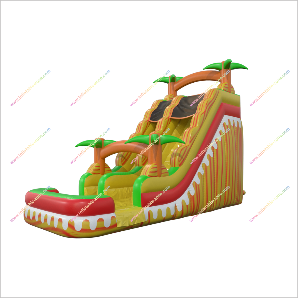 Happy Hop Inflatable Water Slide Bouncy Pool Blow Up Jumper Rentals Be