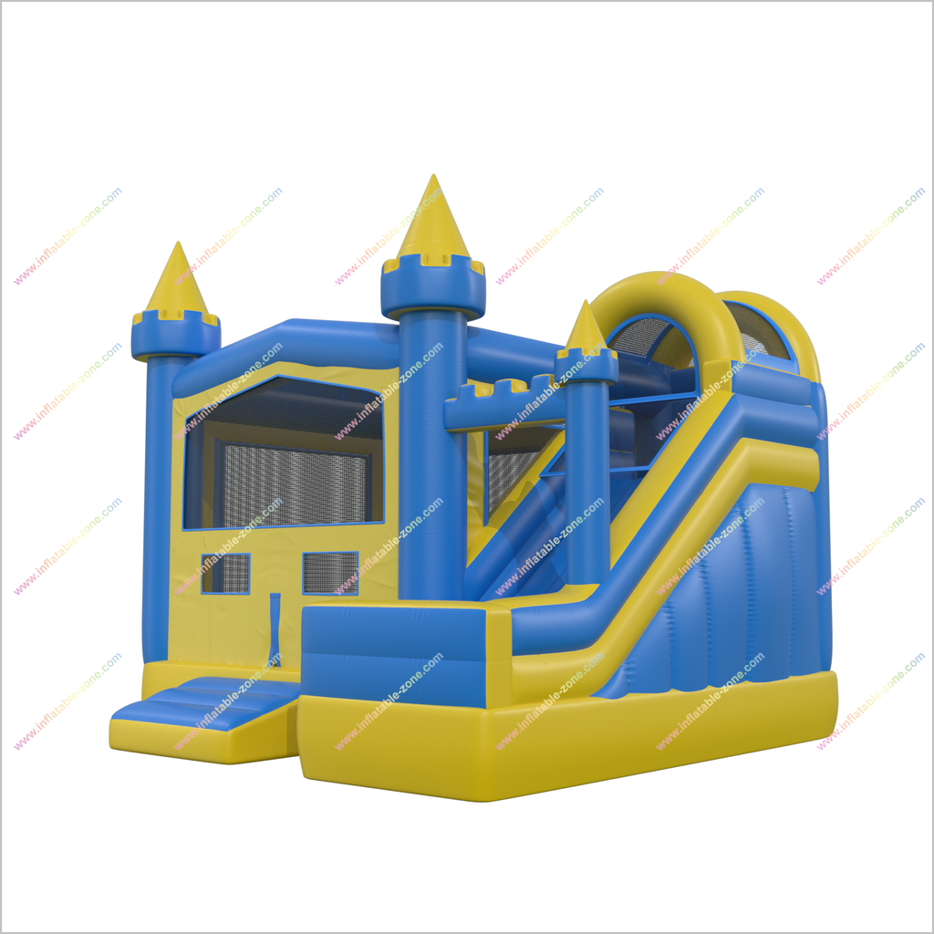 Funny Commercial Inflatable Bouncy Castle Slide Jumping Play The Big C
