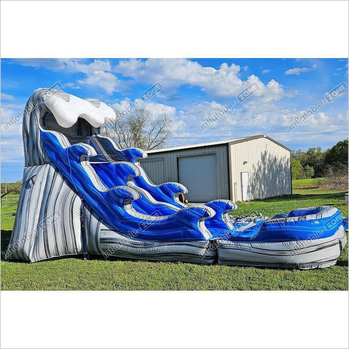 Water Slide Large Blow Up Big Bounce House Inflatable Splash Sea Slip ...