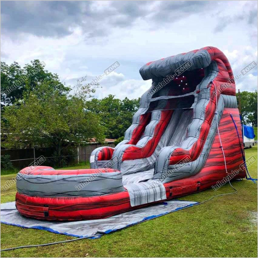 Blow Up Slide Wet Bounce House Water Slip Pool Inflatable Slides Intex