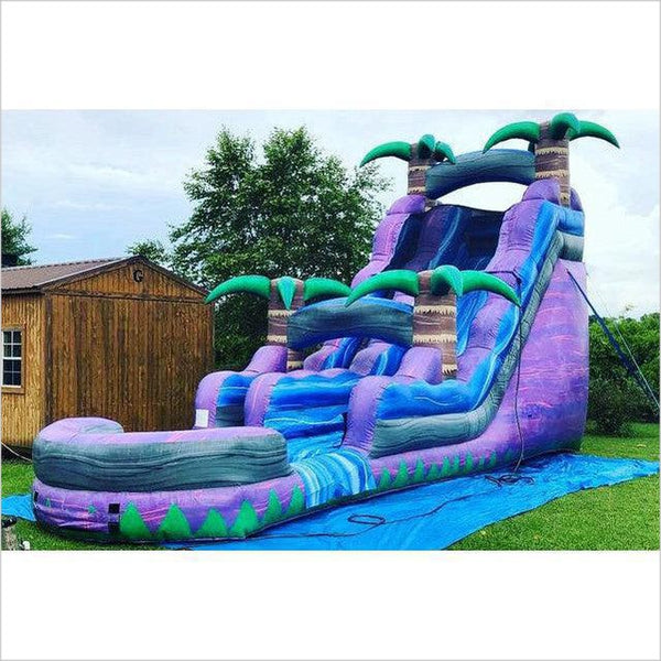 Inflatable Water Slide Pool Best Slides For Inground Pools Feet Inflat