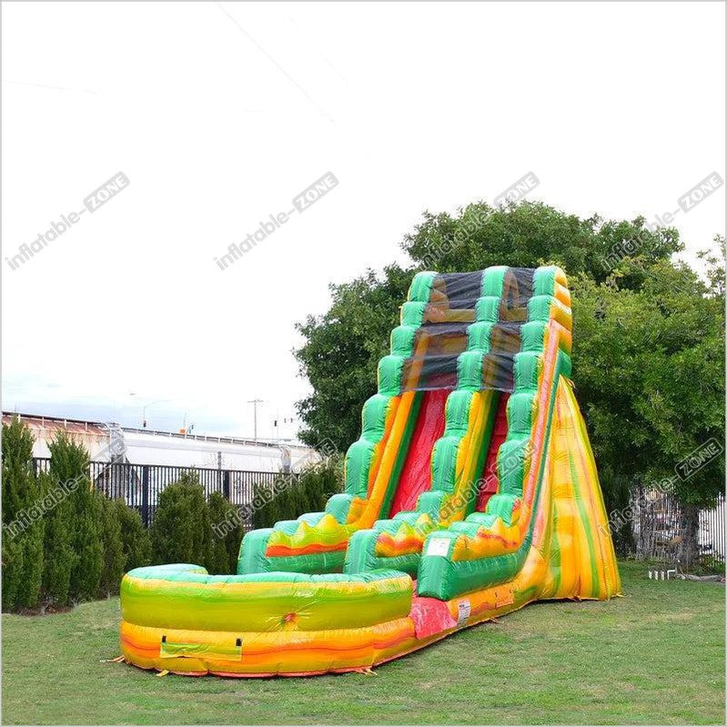 Commercial Inflatable Water Slides Slip And Slide Backyard Splash Pool