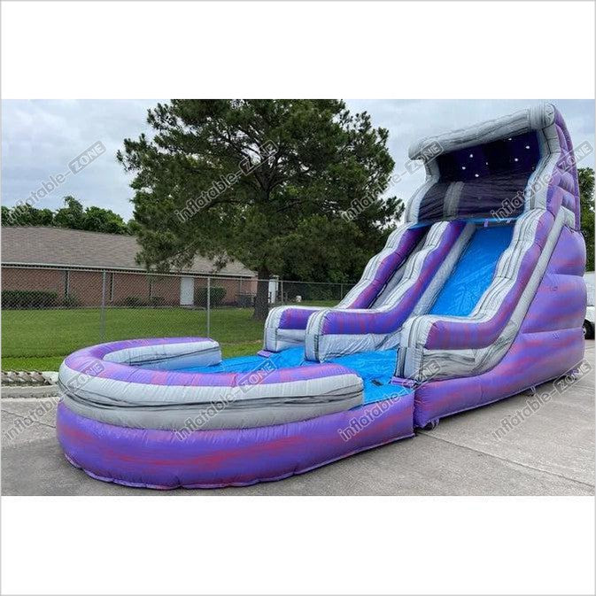 Water Slide Jump House Slides For Inground Pools Bouncy Castle Double ...