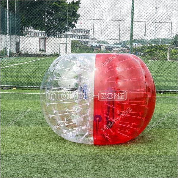 Hot Half Red Full Body Zorb Ball Game, 1.5M Inflatable Zorb